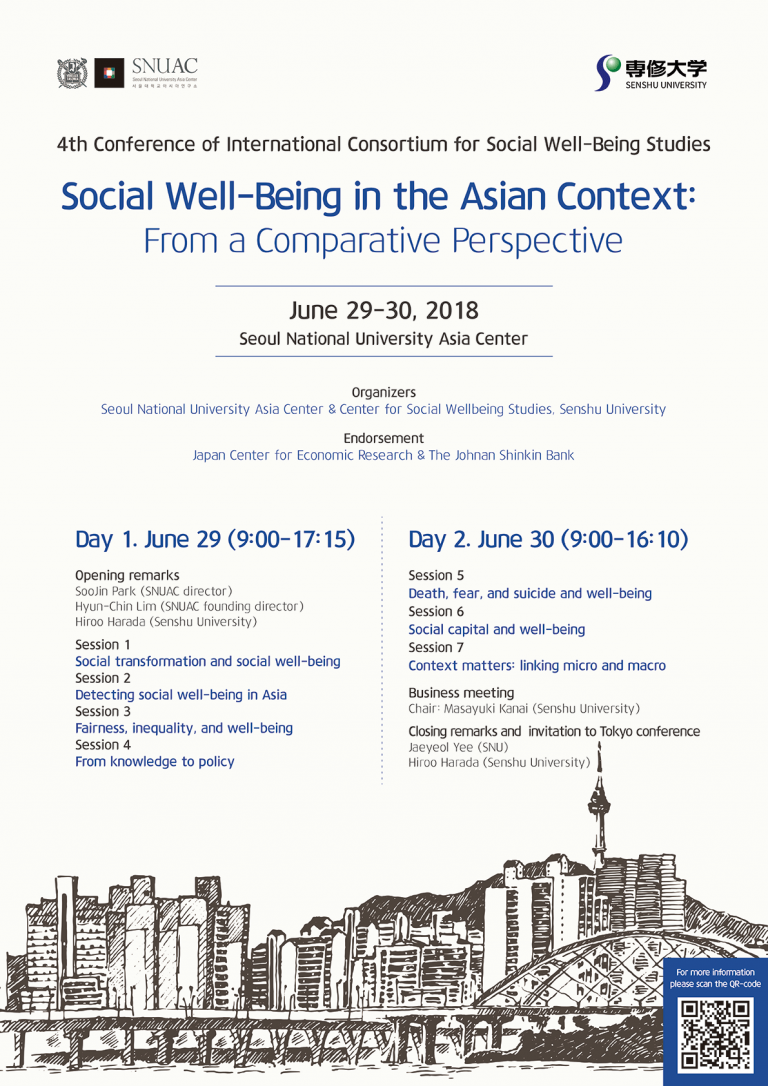 The 4th Conference of International Consortium for Social Well-Being ...
