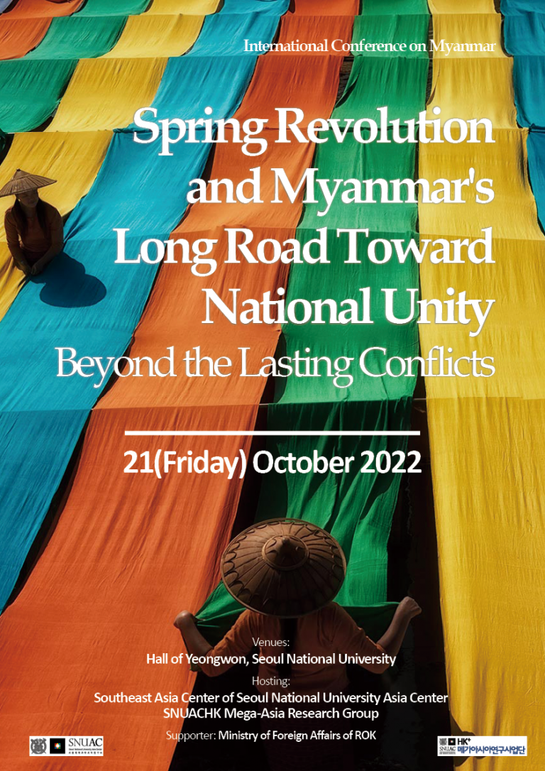 Spring Revolution and Myanmar’s Long Road Toward National Unity: Beyond ...